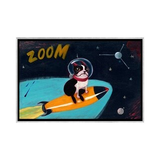 iCanvas "Terrier Rocket" by Brian Rubenacker Framed - Bed Bath & Beyond - 37647961